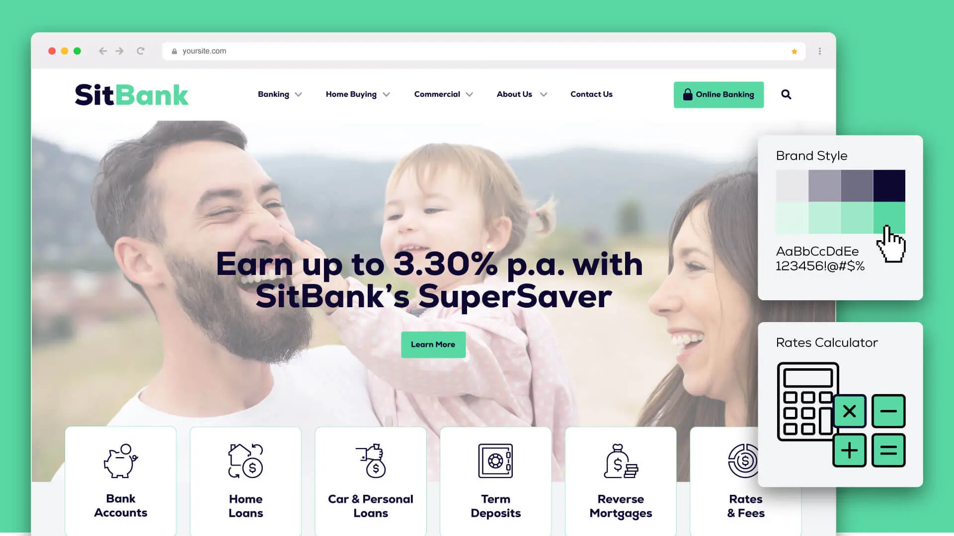 Banking website accelerator platform - Gain market advantage now