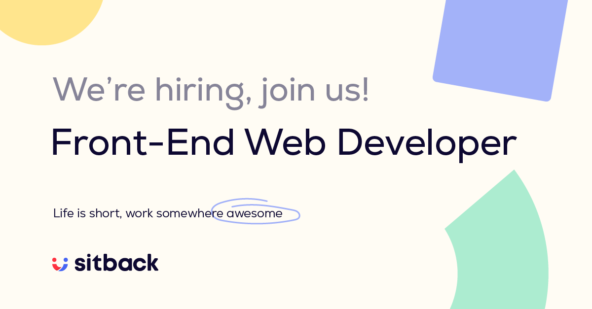 Front-End Web Developer Job Vacancy - Apply Now!